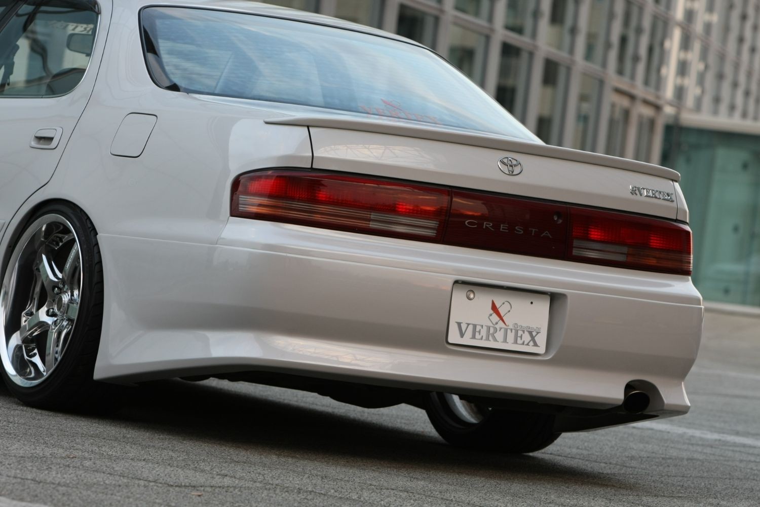 Vertex Rear Spoiler for 1992-1996 Toyota JZX90 Cresta - Vertex USA