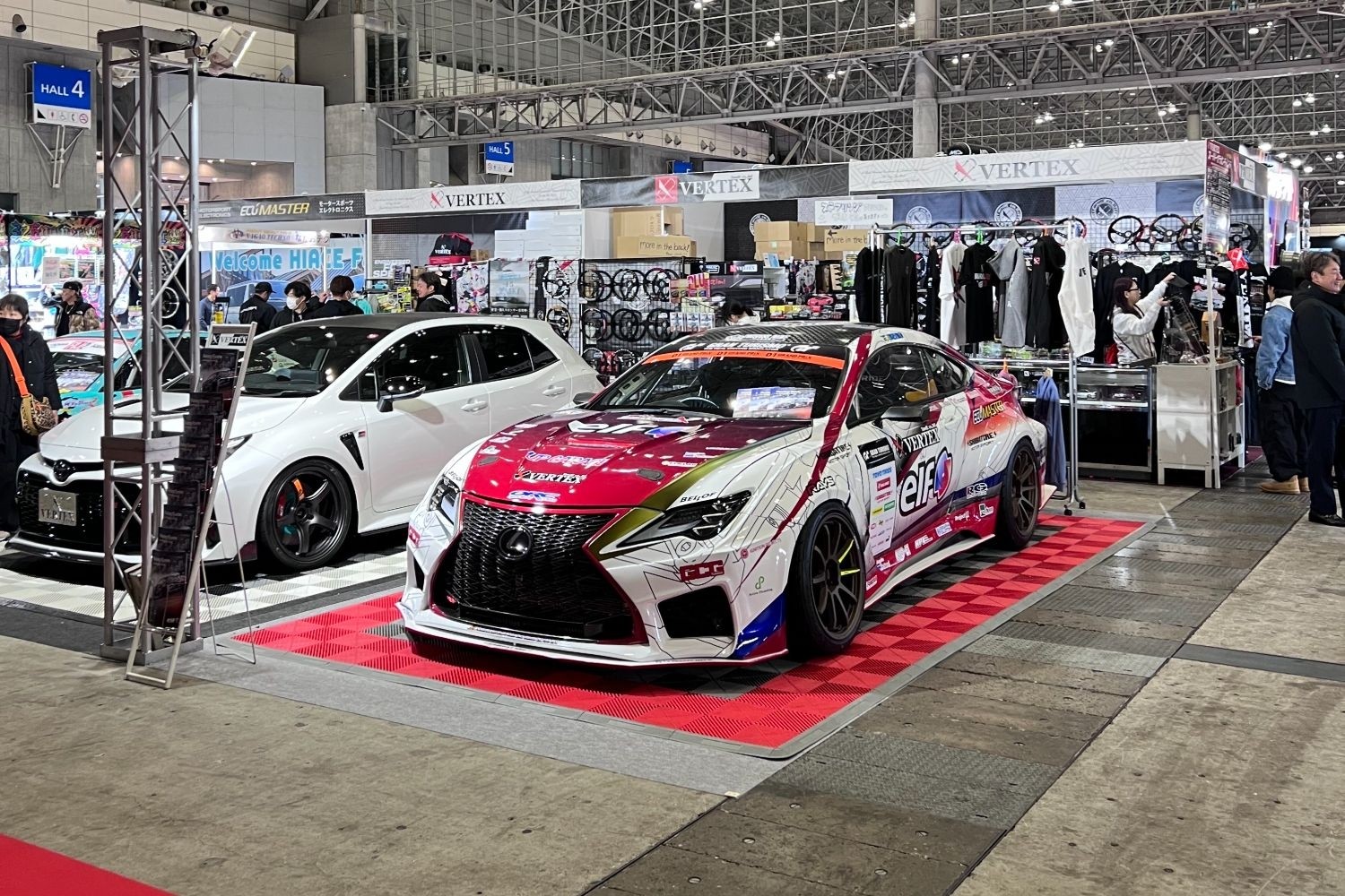 stanced lexus rcf