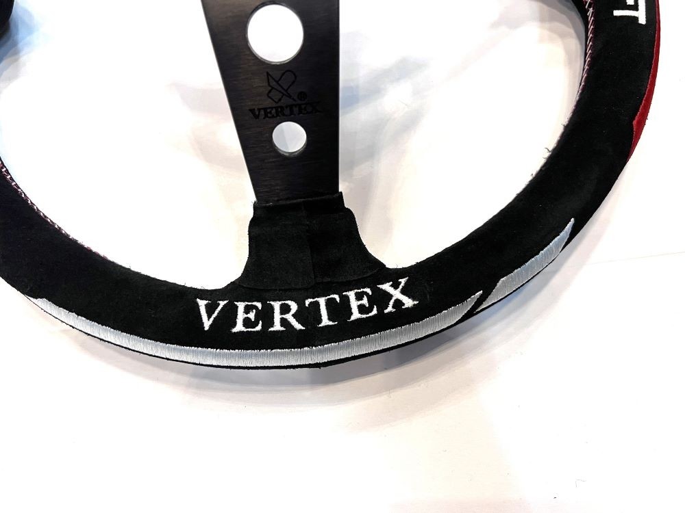 Vertex x Garasi Drift Collaboration Steering Wheel (Suede) - Vertex USA