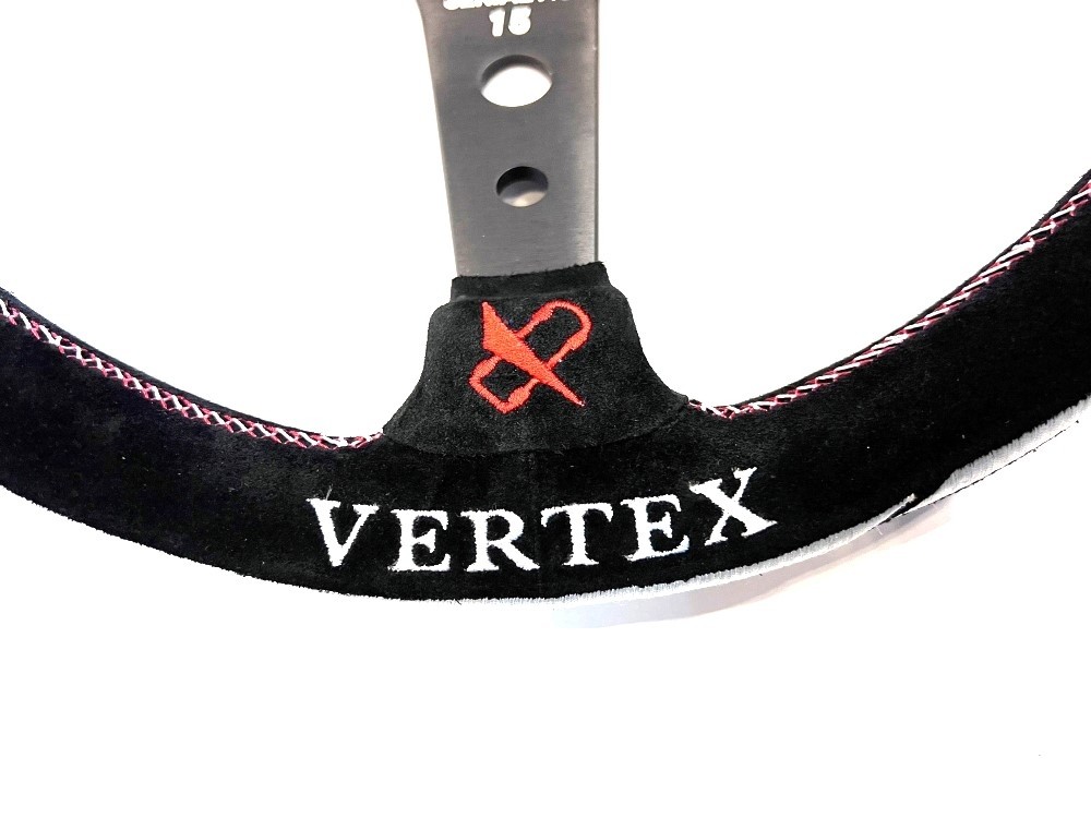 Vertex x Garasi Drift Collaboration Steering Wheel (Suede) - Vertex USA