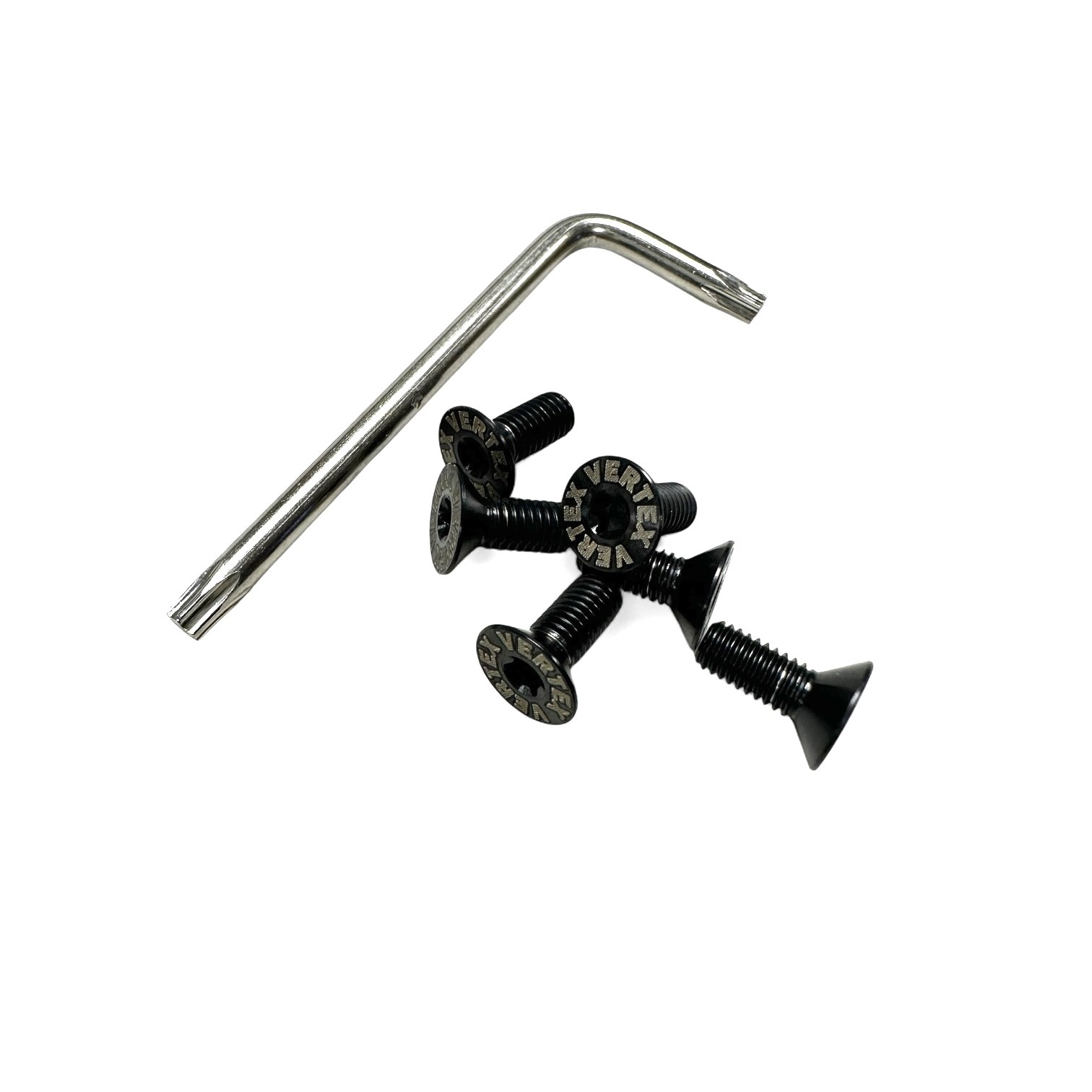 Vertex Titanium Steering Wheel Torx Bolts (BLACK with LASER ETCHING ...