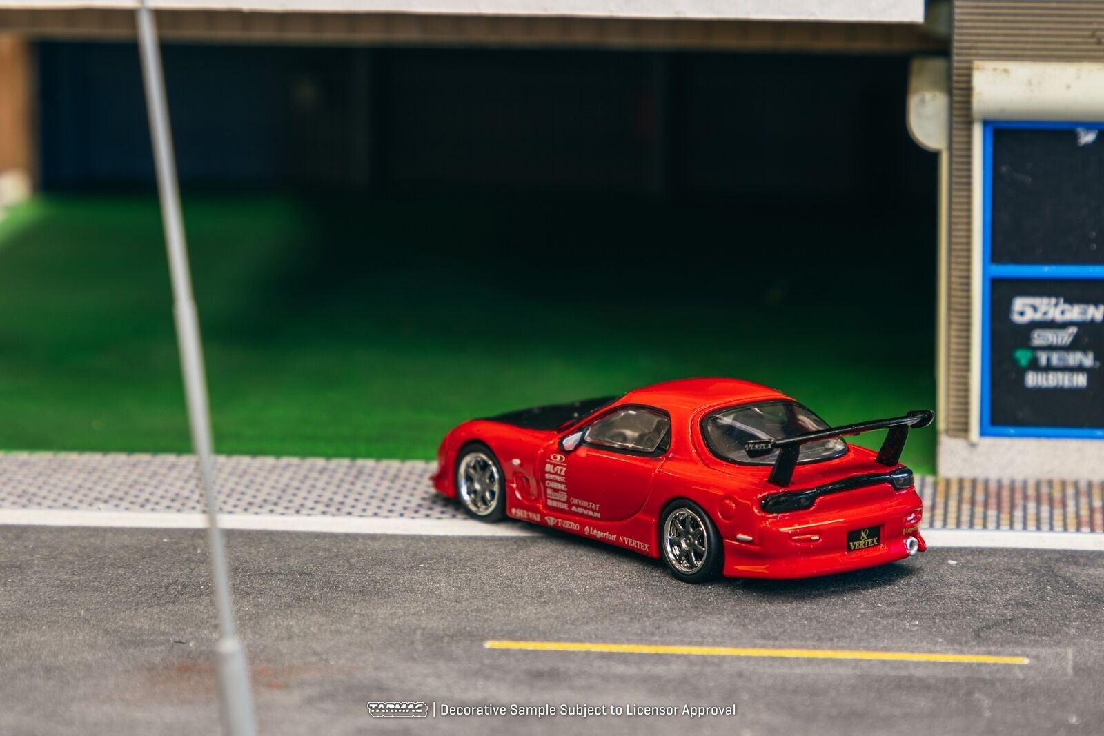 Tarmac Works x Vertex RX-7 FD3S (Red) - Vertex USA